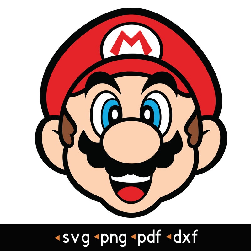 Mario Face - Etsy
