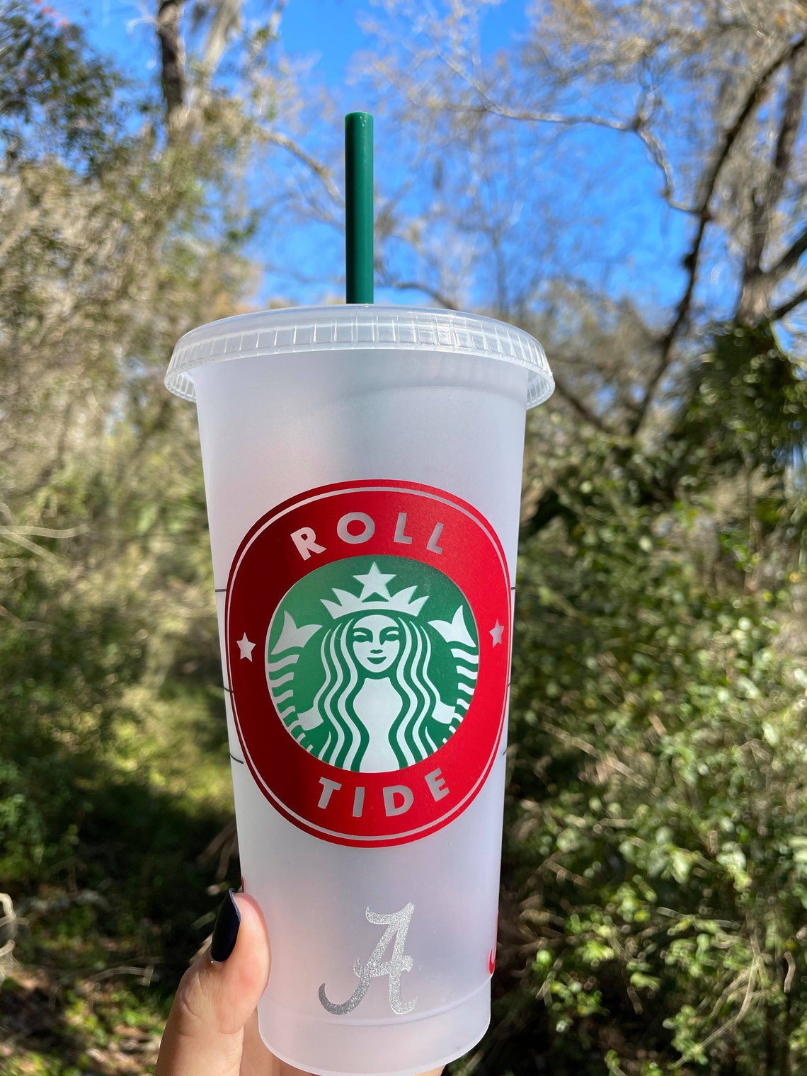University of Alabama Roll Tide Starbucks Venti | Etsy