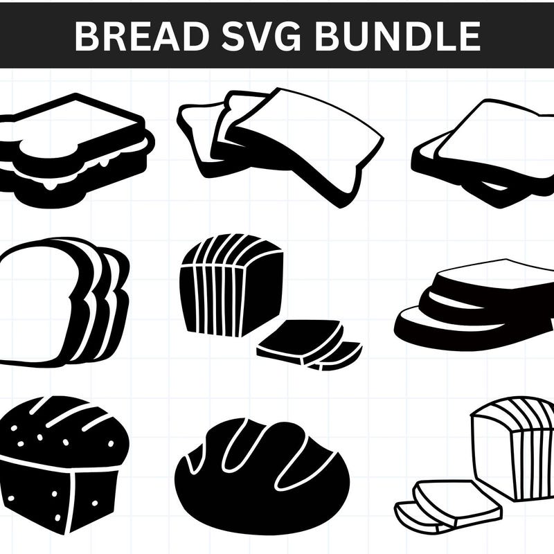 Breads Svg - Etsy