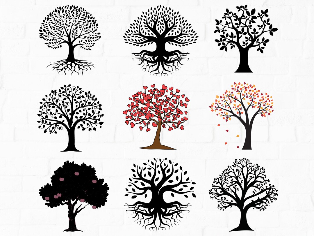 Family Tree Svg Bundle, Tree of Life Svg, Family Tree Branch, Family ...