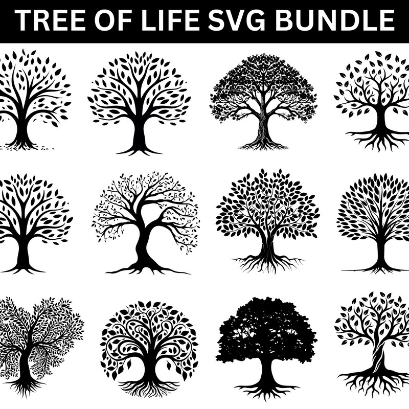 Svg Tree - Etsy