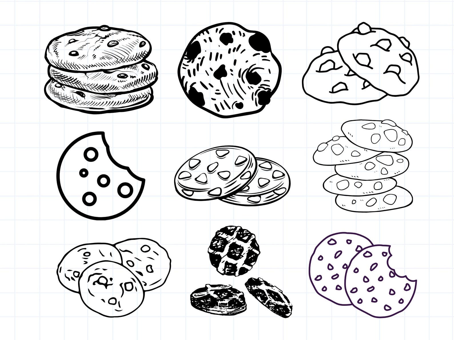 Cookies Svg Cookies Cricut Svg Bundle Cookies Clipart Cookies Vector ...