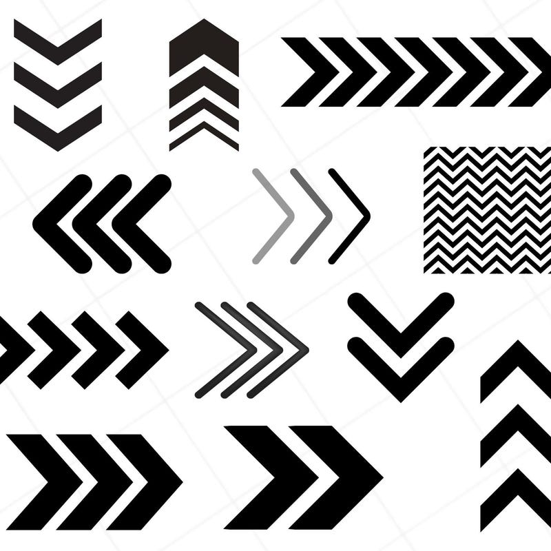 Chevron Borders - Etsy