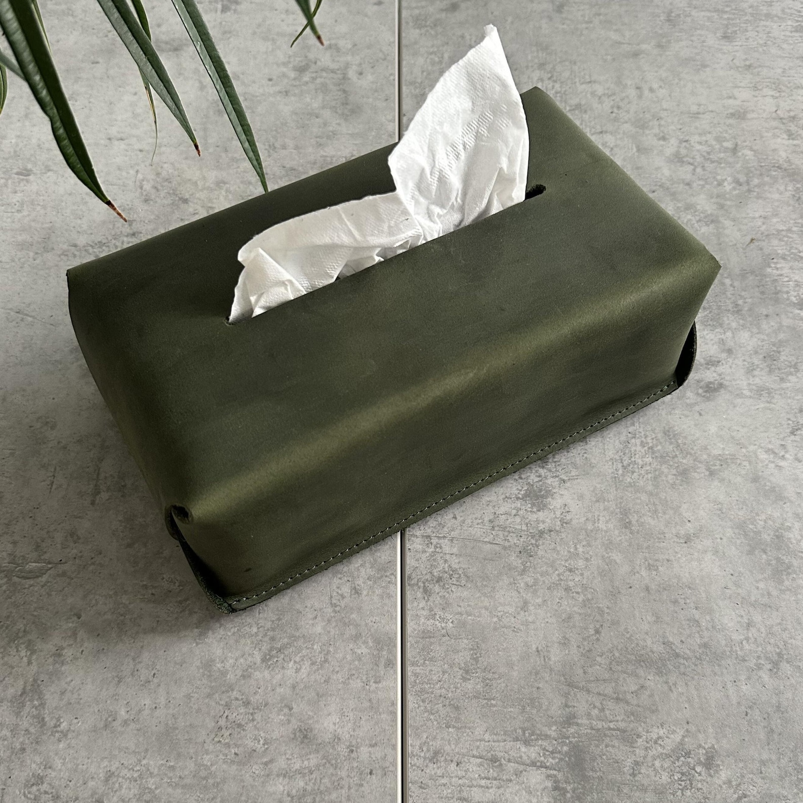 Leather Tissue Box Cover, Tissue Car Holder Detachable Strap, Backseat ...