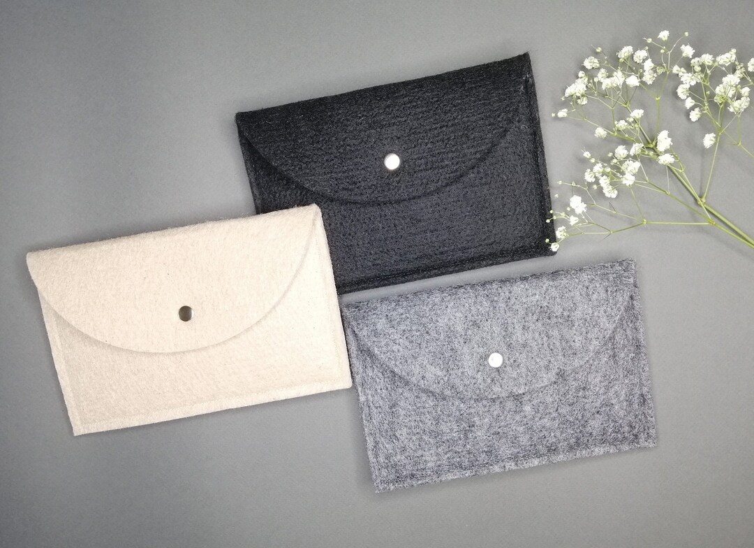 Merino Wool Felt Small Bag, Felt Wallet, Felt Purse, Waist Bag, 7th ...