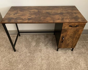 Rustic Computer Desk | Etsy