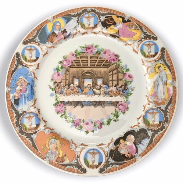 Last Supper Plate - Etsy