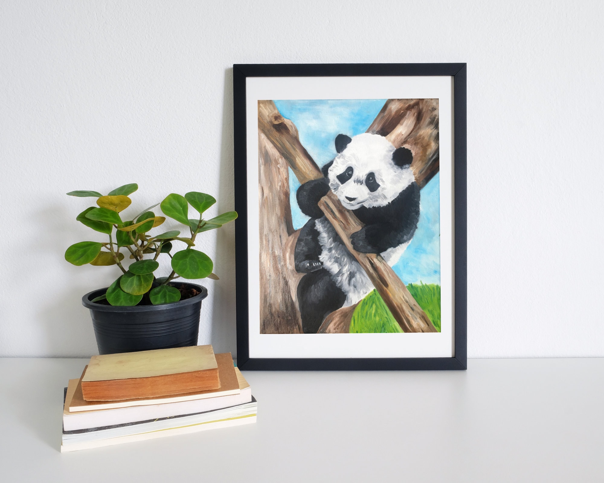 Panda Print - Etsy