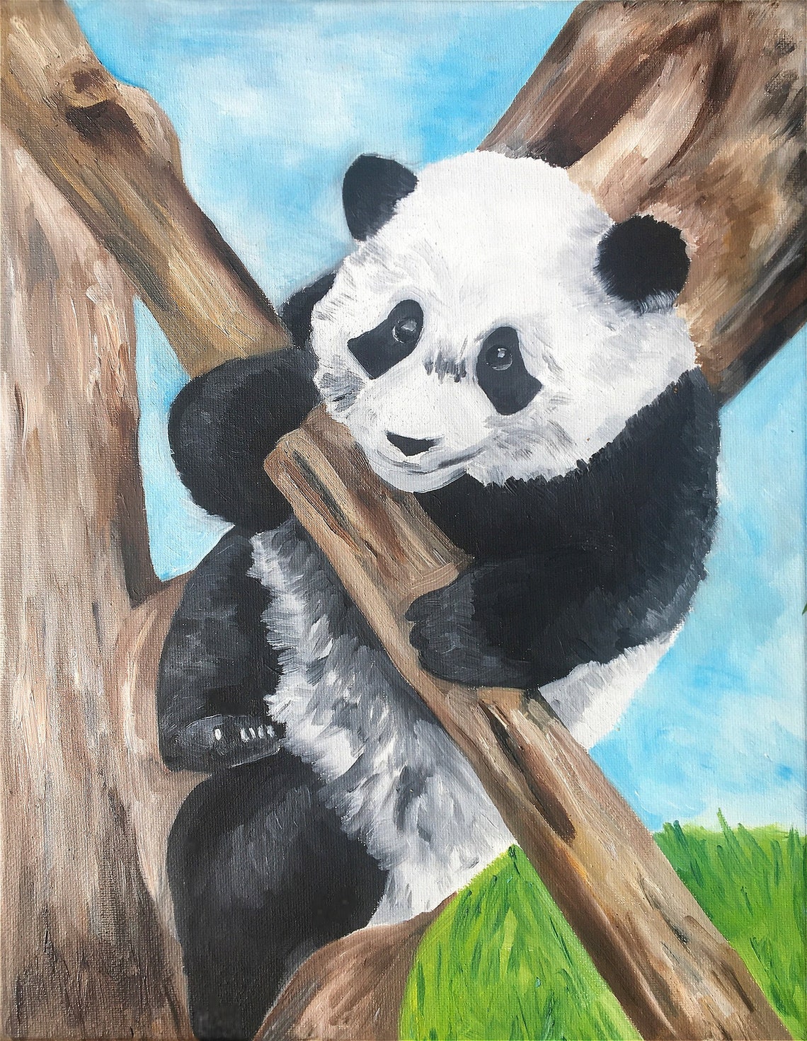 Panda Print - Etsy