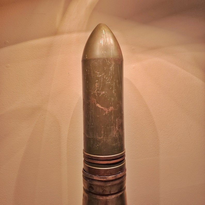 VINTAGE Tank 105MM 1973 HESH 1963 Shell Casing - Etsy
