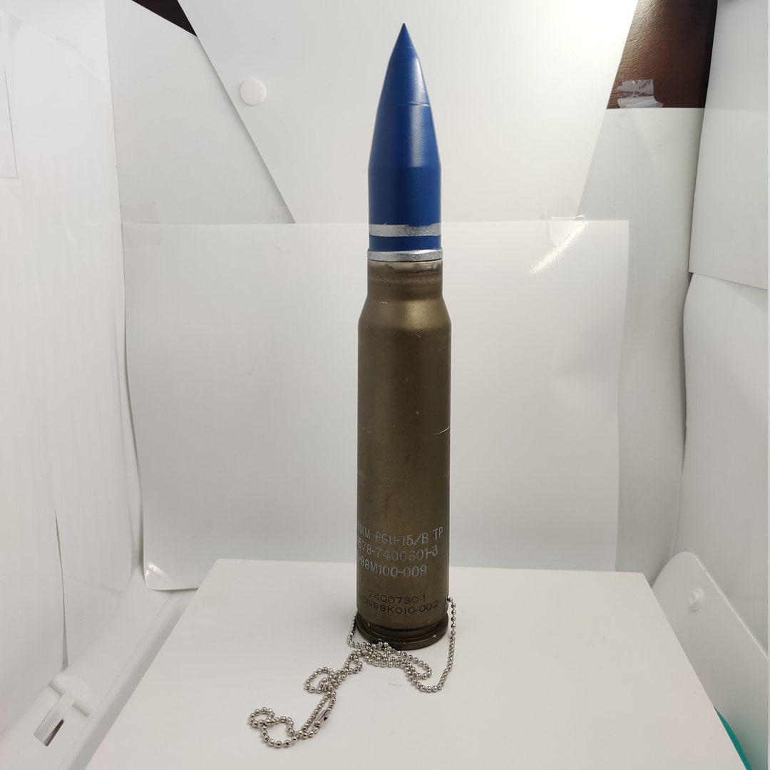 A-10 30mm Dummy Round Necklace PGU-15 TP Painted W/plastic Tip - Etsy ...