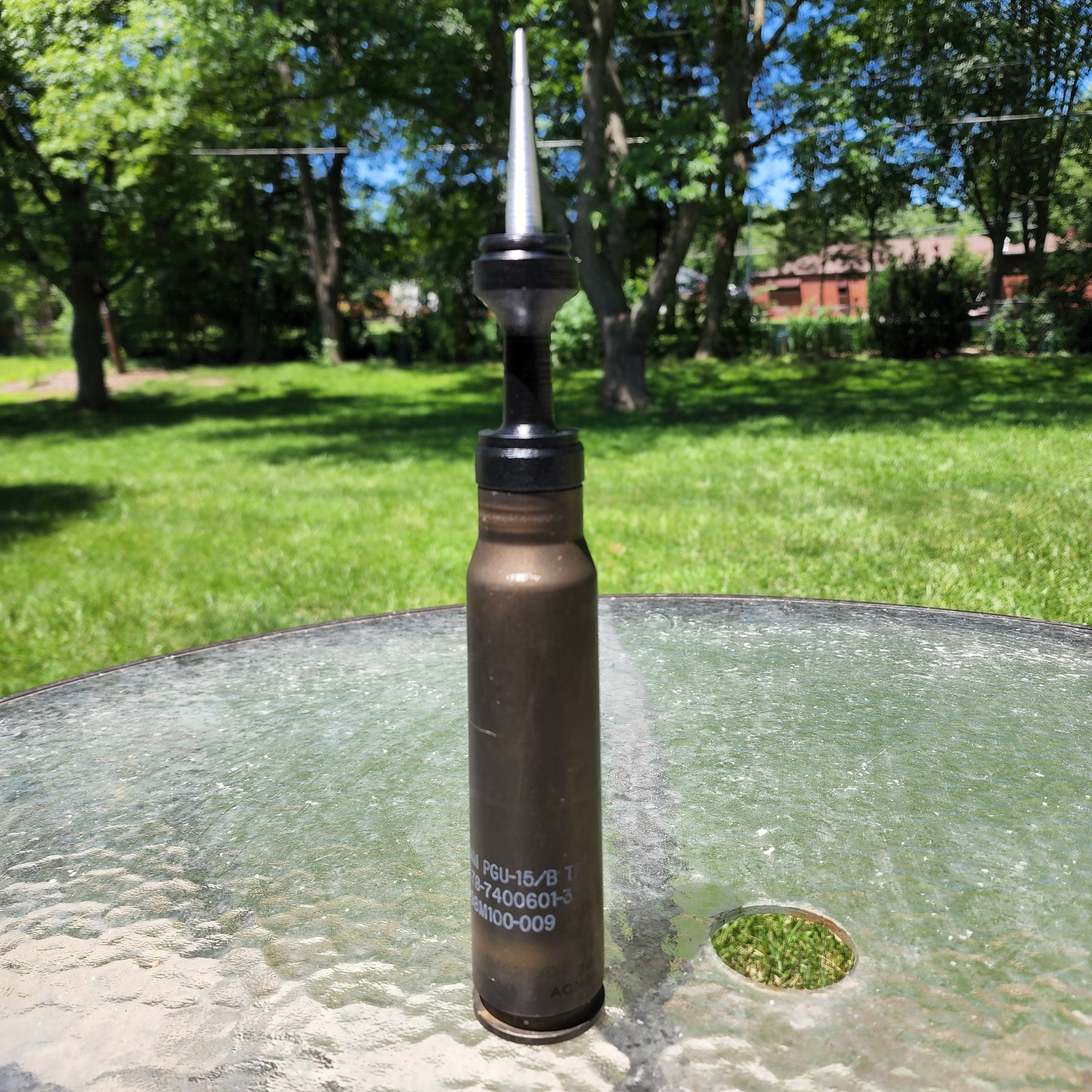 30mm APFSDS-T Dummy Round Necklace Painted W/3D Tip - Etsy UK