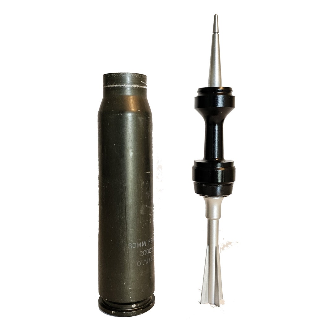 30mm Shell + APFSDS-T FULL Model Round Painted W/3D Tip - Etsy