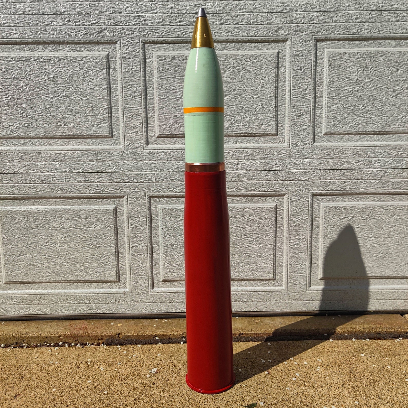 VINTAGE 105MM 1975 Artillery Shell Casing With Plastic Painted | Etsy