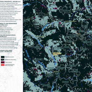 Colorado Public Lands Map - Etsy