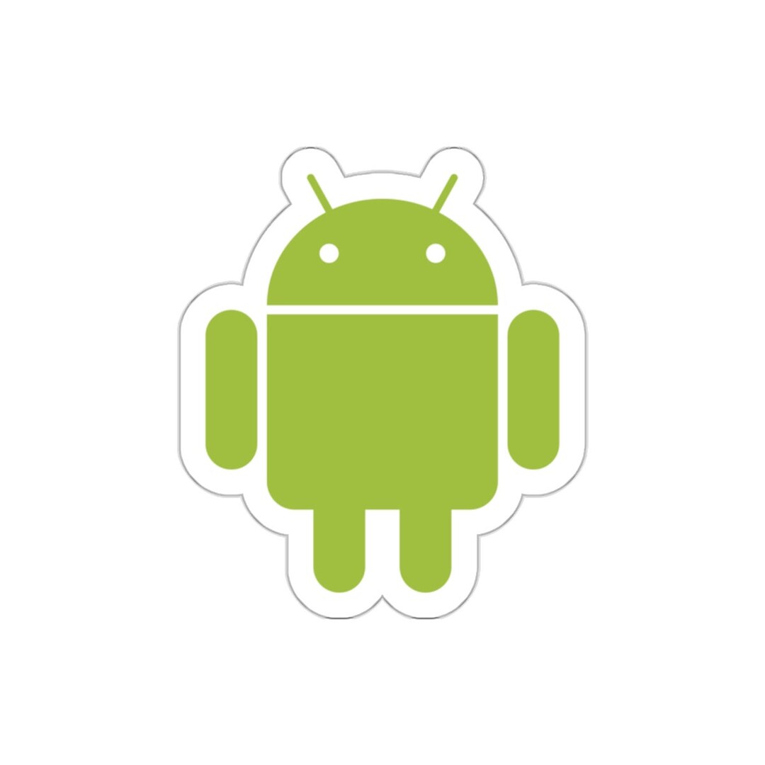 Android Die-cut Stickers - Tech Enthusiast Gift - Developer Laptop ...