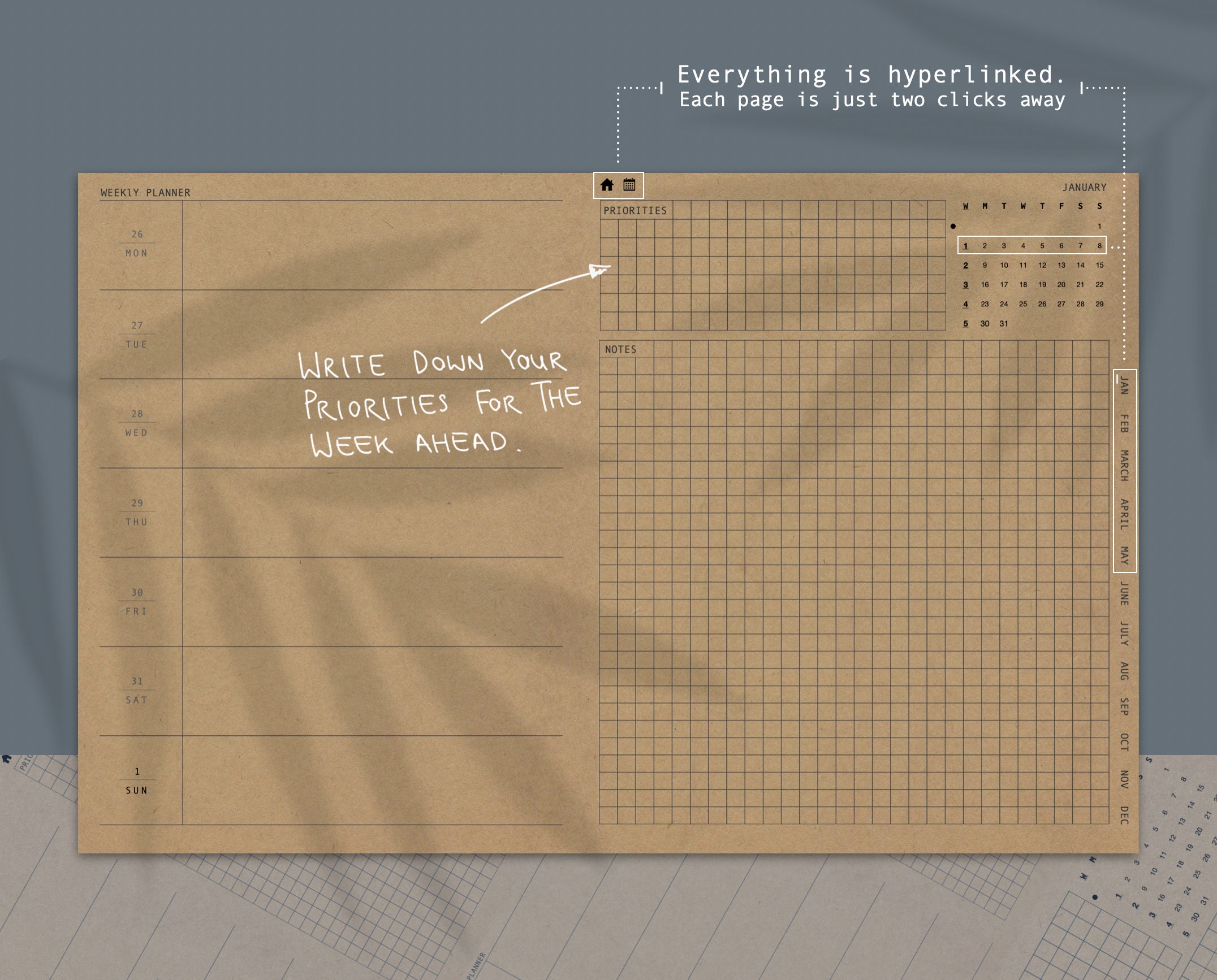 2023 Digital Planner | Goodnotes Planner | PREMIUM Weekly Planner ...