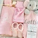 Dusky Pink Baby Girl Gift Set,baby Shower Gift, Baby Boy Gift, Baby ...