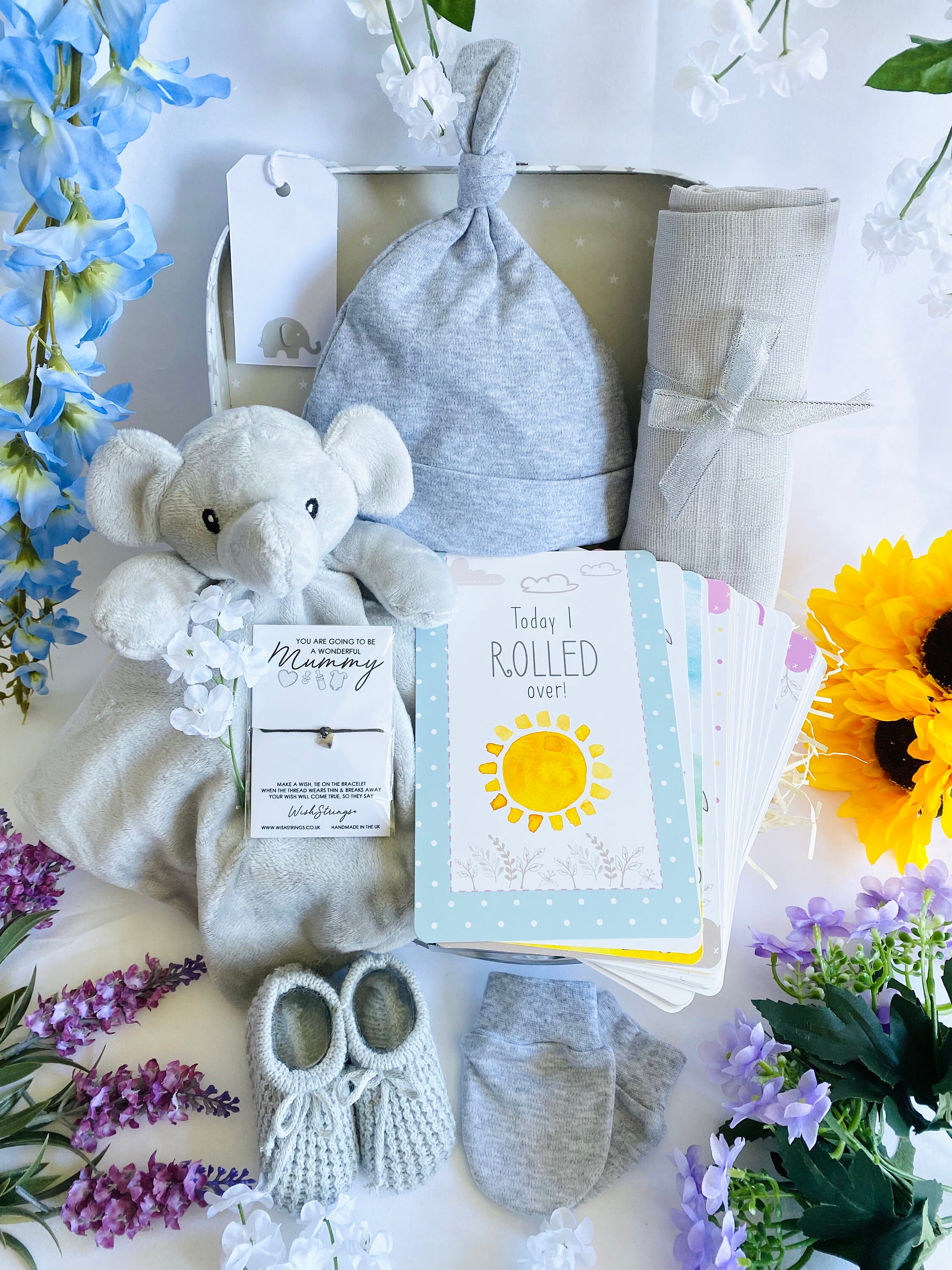 Baby Hamper Gorgeous ANIMAL THEMED Gift Hamper Baby Girl | Etsy