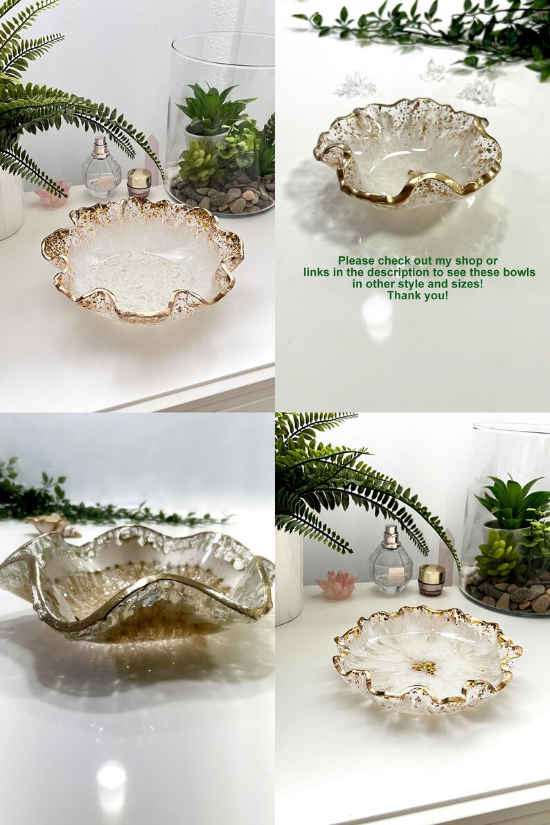 Resin Clam Bowl/ Resin Decorative Bowl/ Clam Shell Display - Etsy