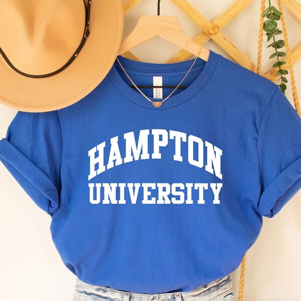 Hampton University Men Shirt - Etsy