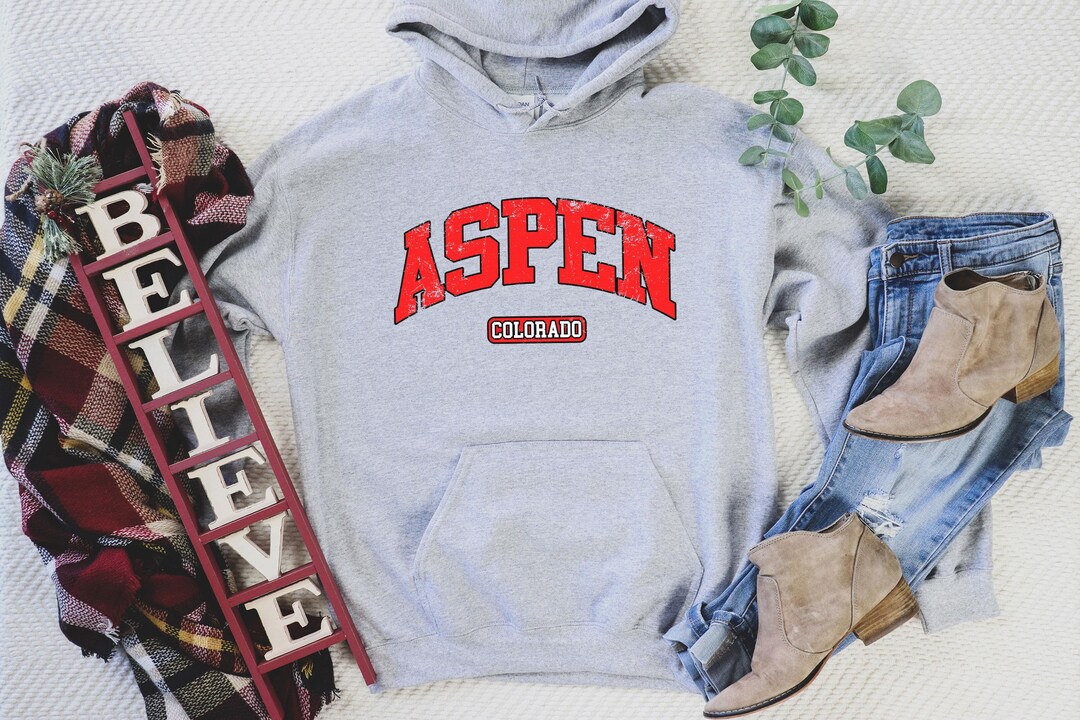 Aspen Hoodie, Aspen Shirt, Aspen Colorado, Colorado T-shirt,colorado ...