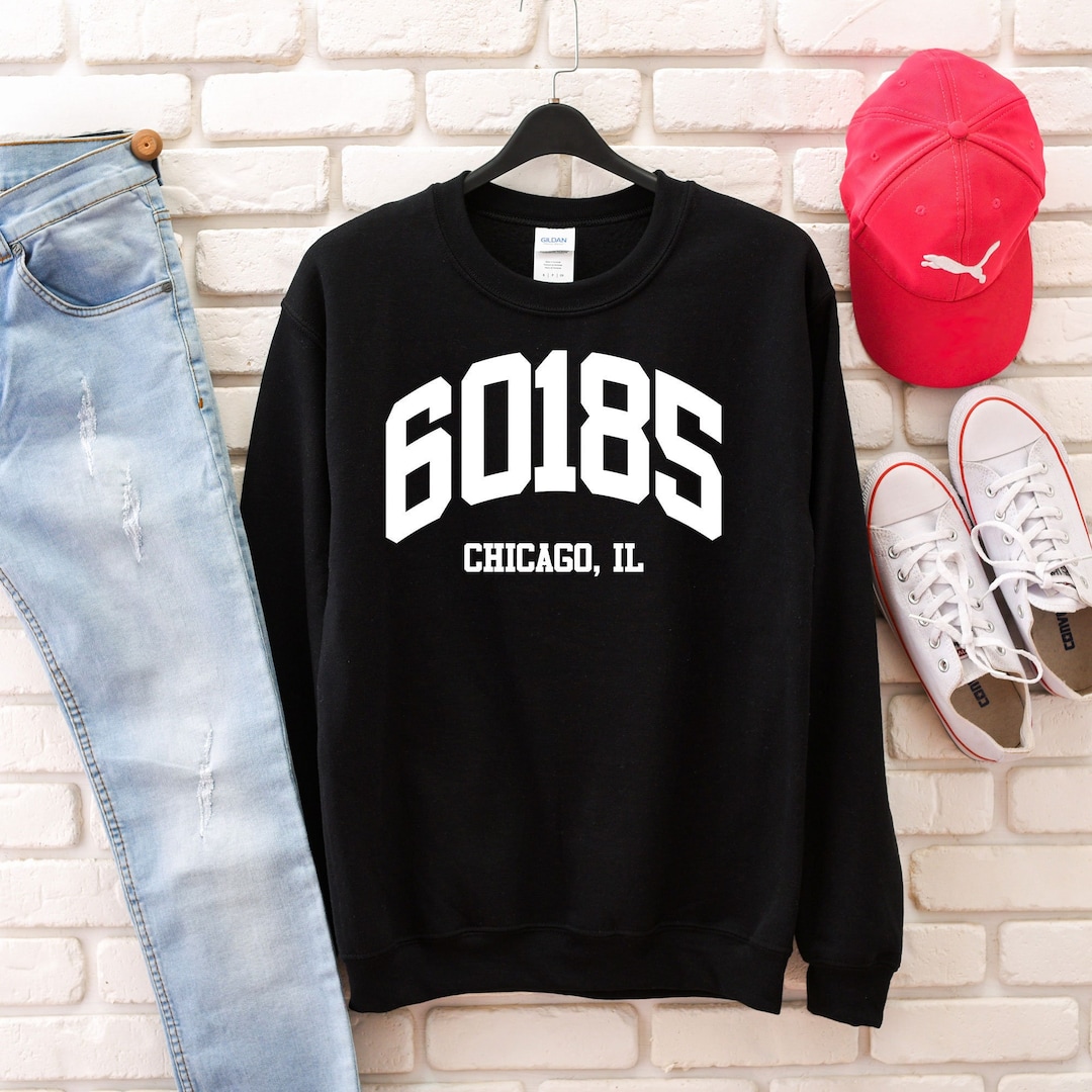 Zip Code Sweatshirt,zip Code T-shirt, Chicago Zip Code Shirt ...
