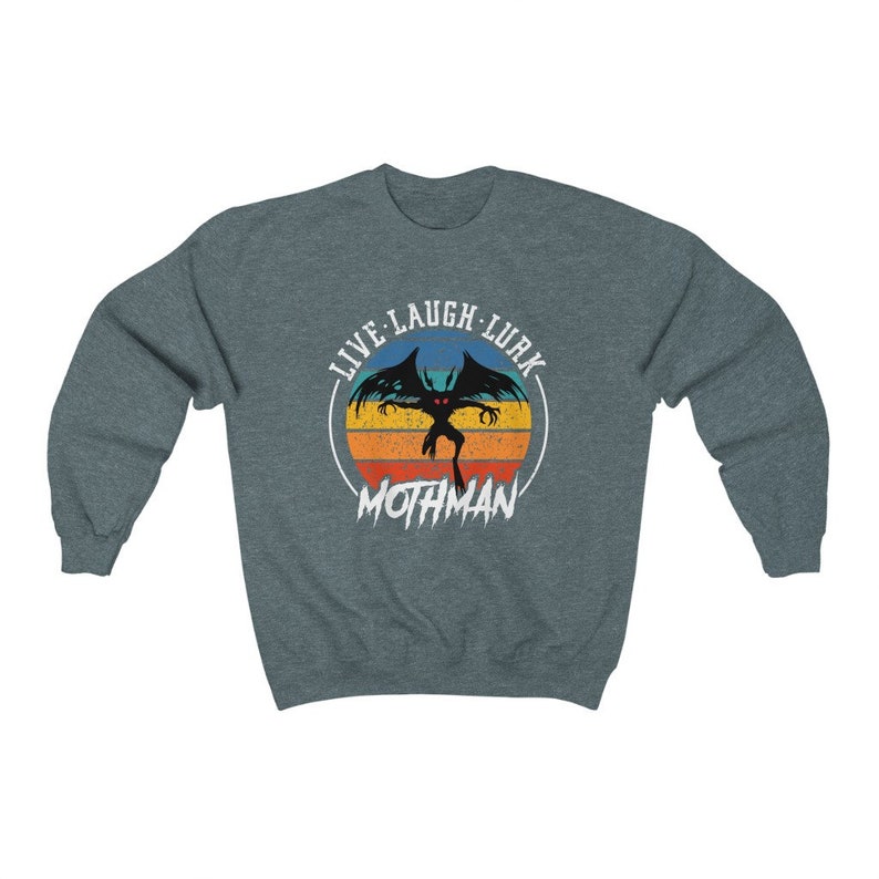 Mothman Sweater,mothman Tshirt, Mothman Forever Cryptid Tshirt, Mothman ...