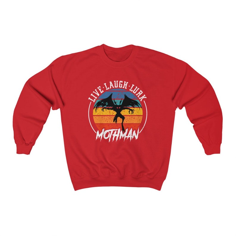 Mothman Sweater,mothman Tshirt, Mothman Forever Cryptid Tshirt, Mothman ...