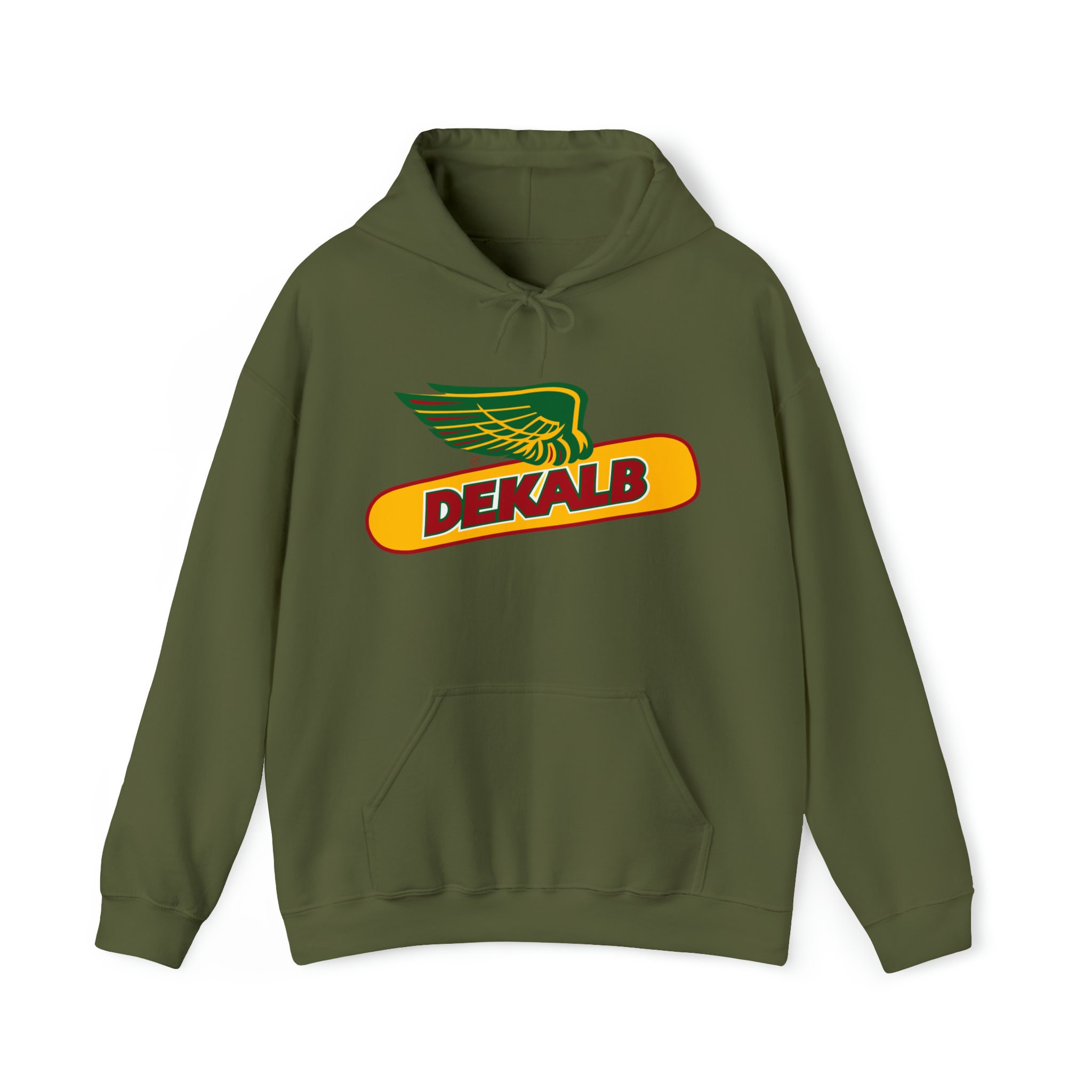 Dekalb Hoodie Dekalb Corn Seeddekalb USA T-shirtretro - Etsy