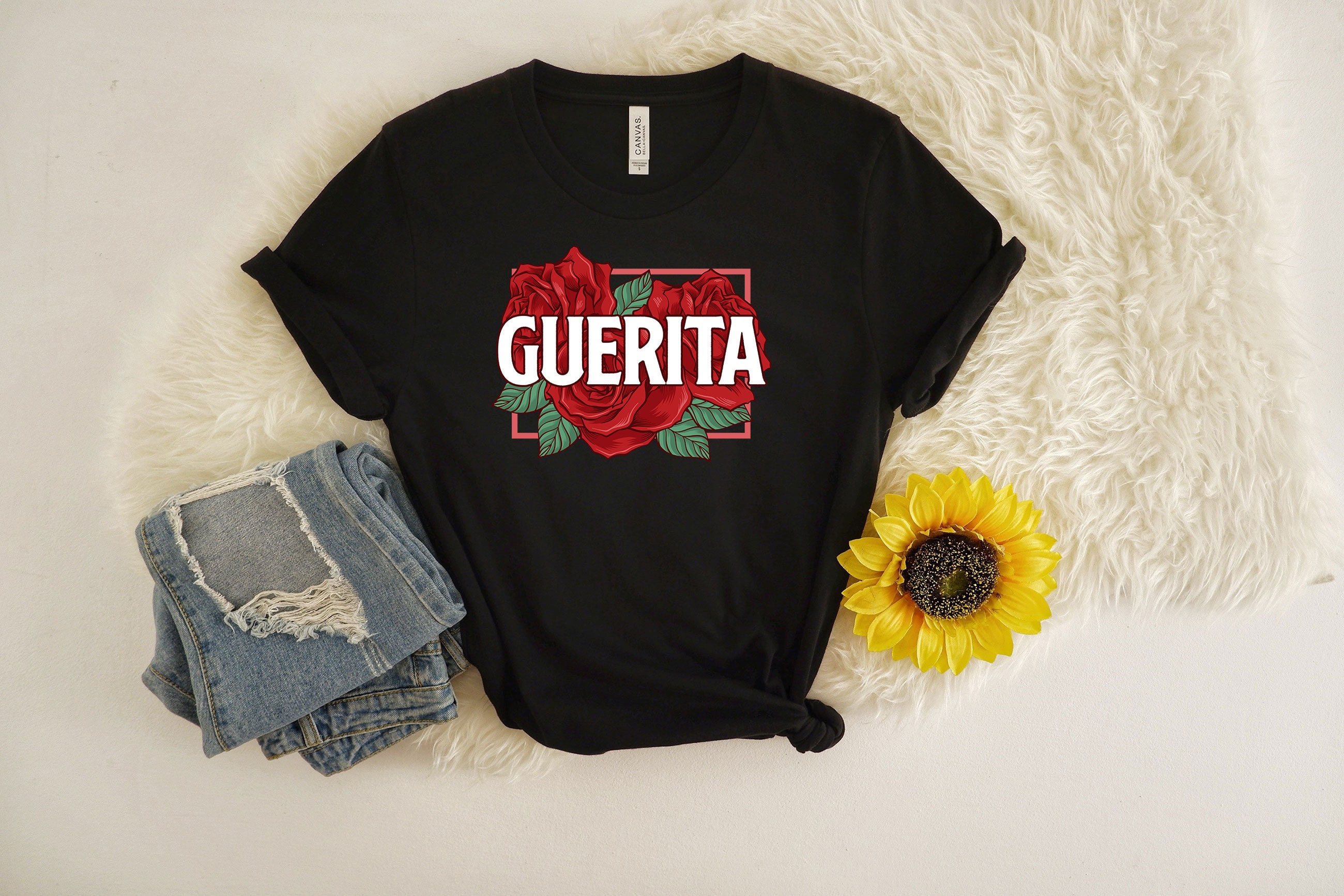 Guerita Shirt Mexican Girl Shirt Mexico Hispanic Shirt - Etsy