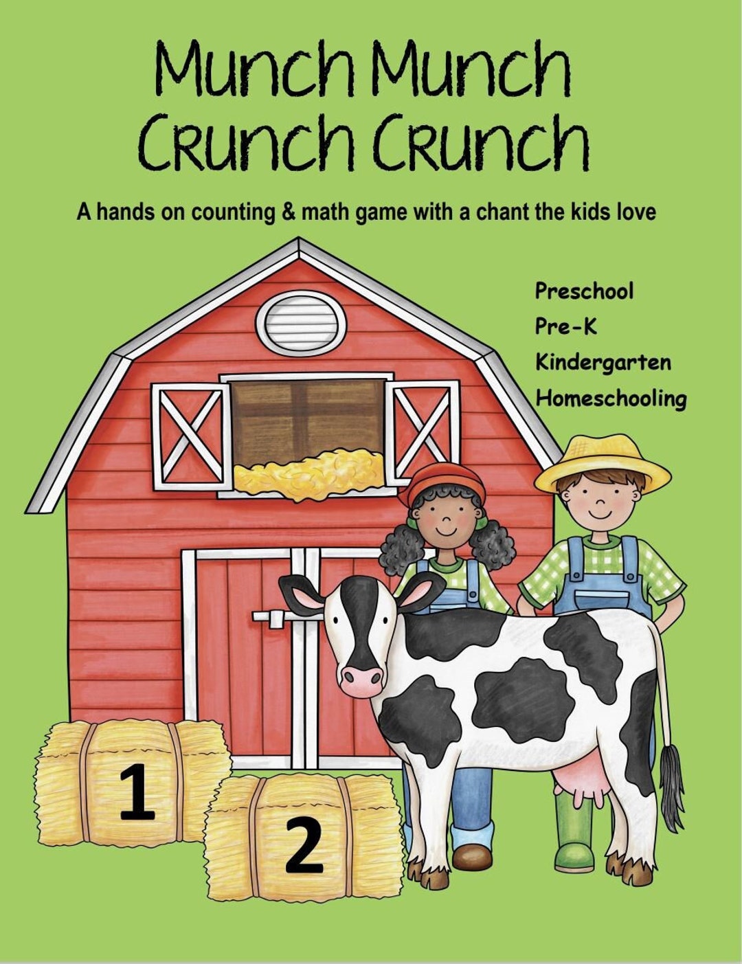Munch, Munch. Crunch, Crunch - A Hands on Counting & Math Game With a ...