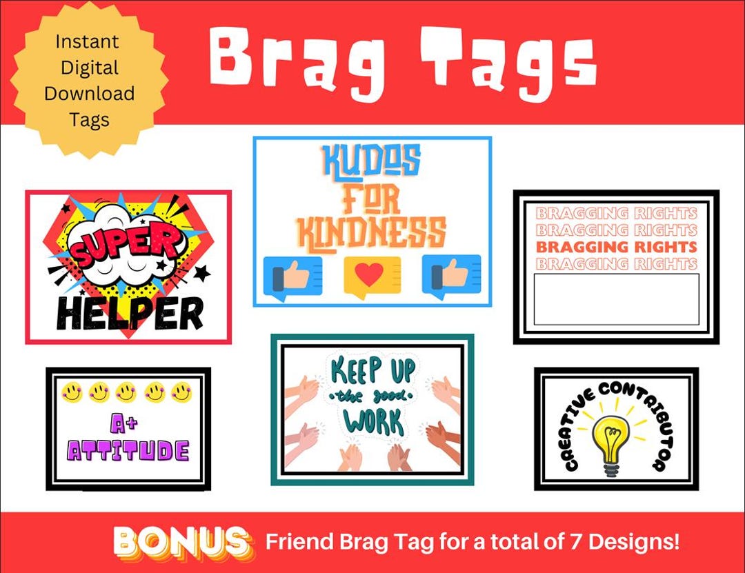 Brag Tag, Parent Communication, Student Reward, Positive Behavior ...
