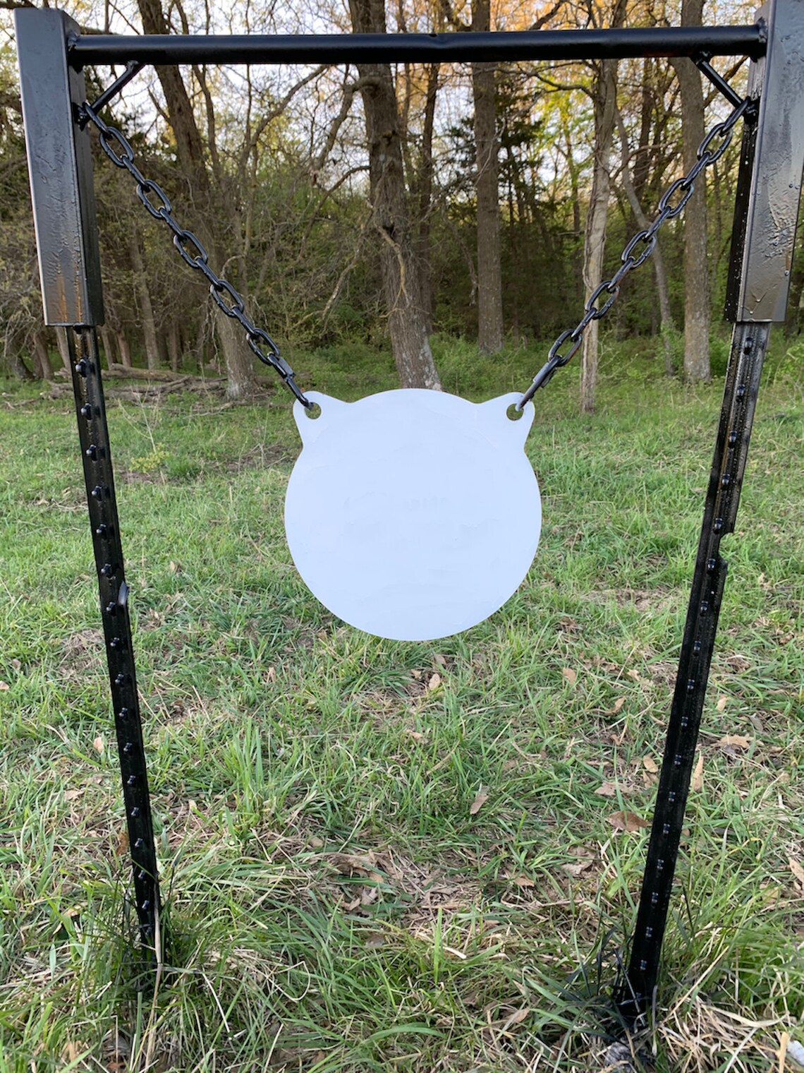 12 Inch Round Gong Steel Target - Etsy