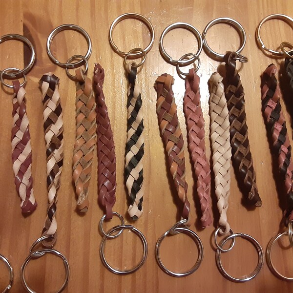 Braided Keychain - Etsy