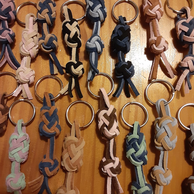 Knot Keychain - Etsy