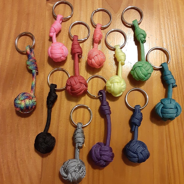 Monkey Keychain - Etsy