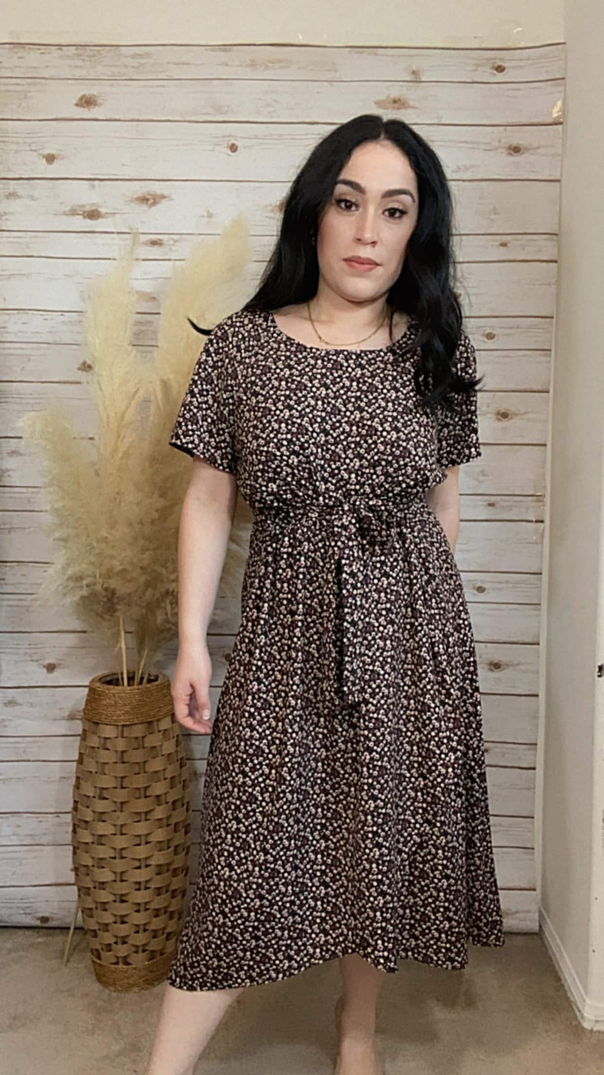 Ruby Floral Print Dress - Etsy