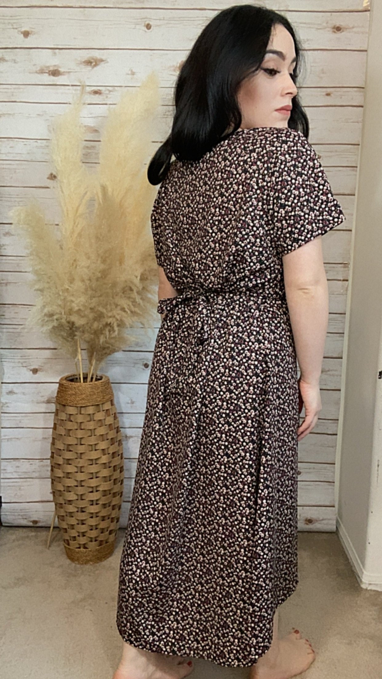 Ruby Floral Print Dress - Etsy