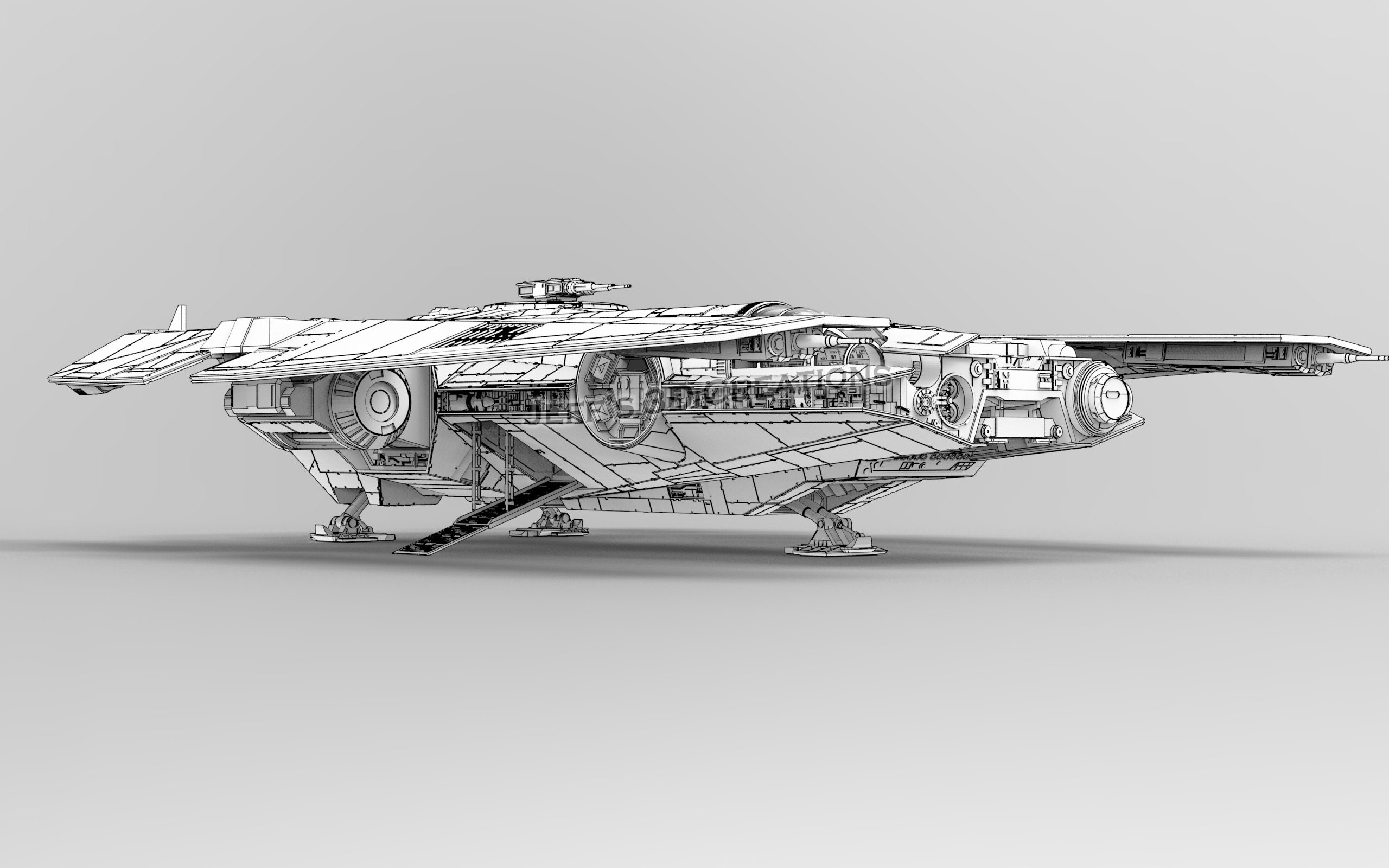 Jeff's Fondor Haulcraft STL Files for 3d Printing - Etsy Australia