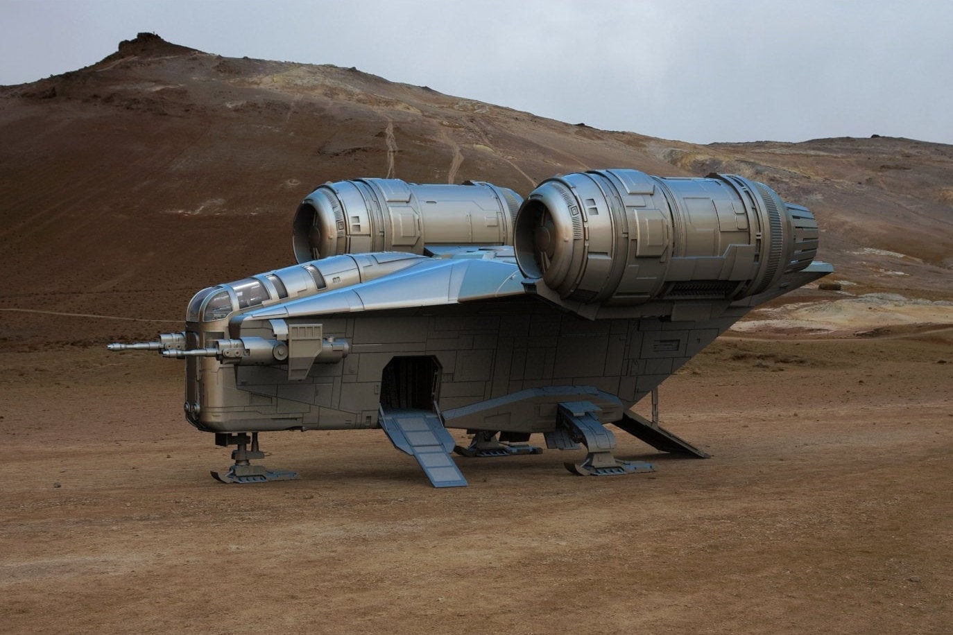 Jeff's Razor Crest STL Files for 3d Printing - Etsy Denmark