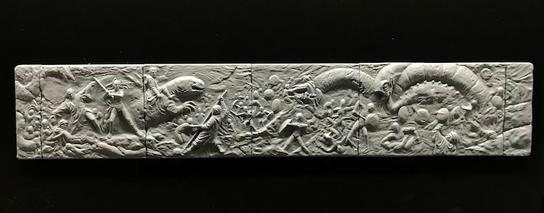 Great Hyperspace War Bas-relief in Palpatine's Chamber - Etsy