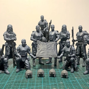Snowtrooper Squad STL Files for 3d Printing (NOT Including Base, Droid ...
