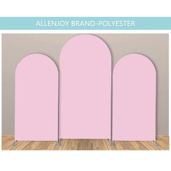 Pink Arch Backdrop Coverpersonalized Chiara Arch - Etsy