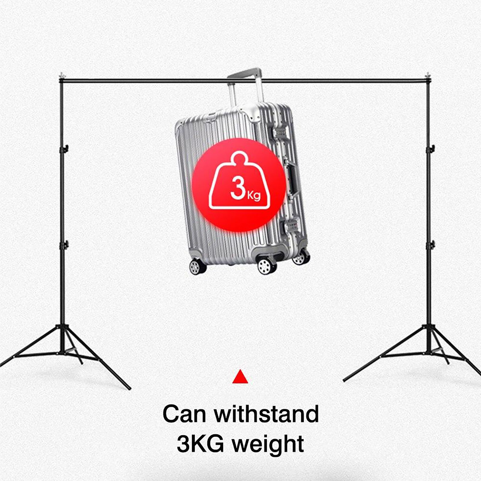 2x2m/6.56.5ft Backdrop Stand Kit Background Support System | Etsy