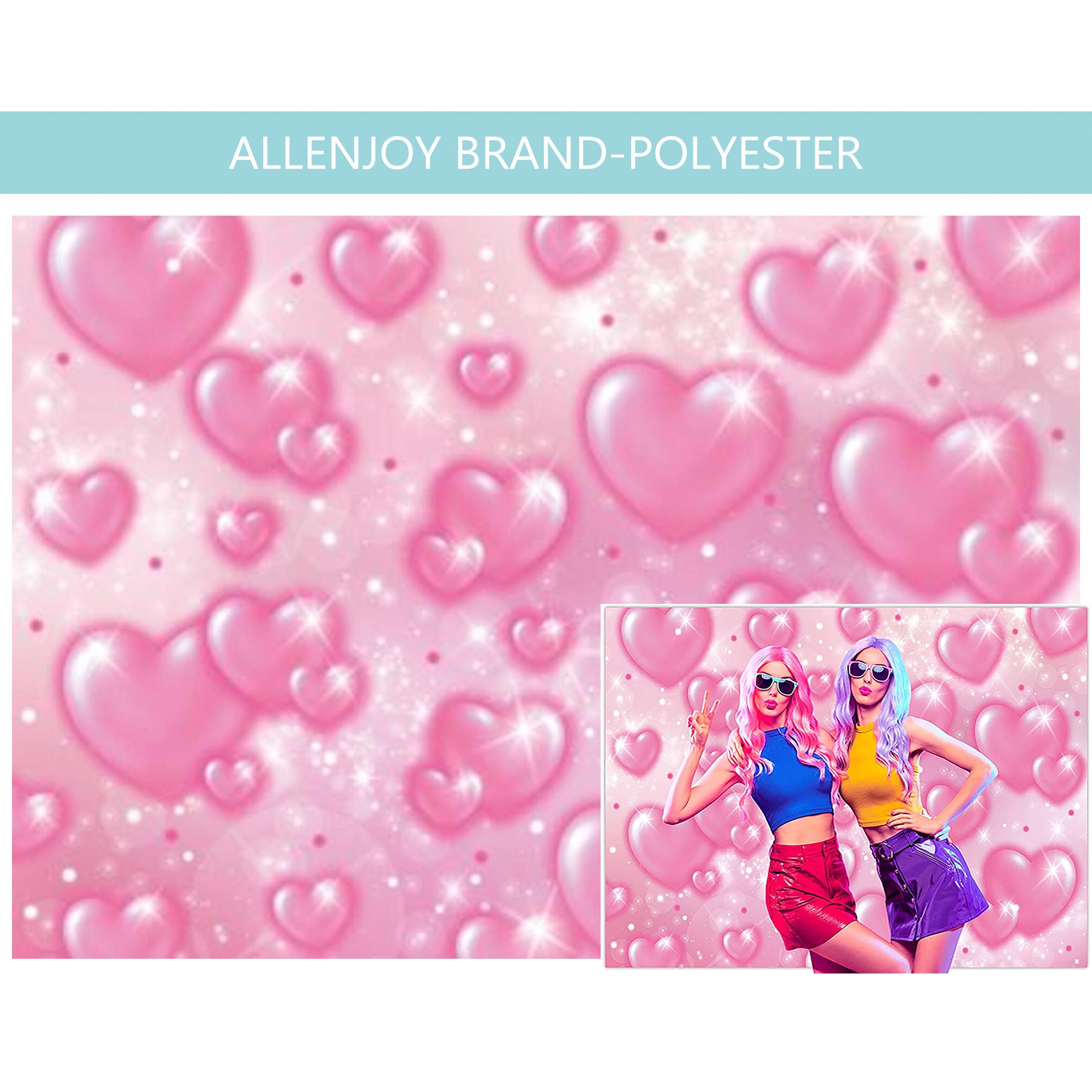 Early 2000s Pink Heart Photography Backdrop90s Love Valentine - Etsy