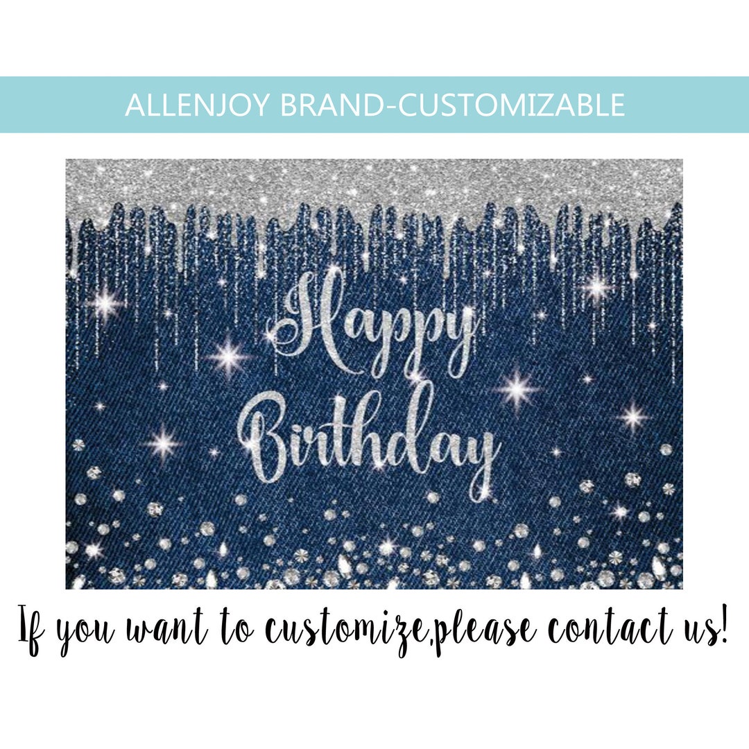 Denim Backdrop,denim and Diamonds Birthday Backdrop,drip Backdrop,denim ...