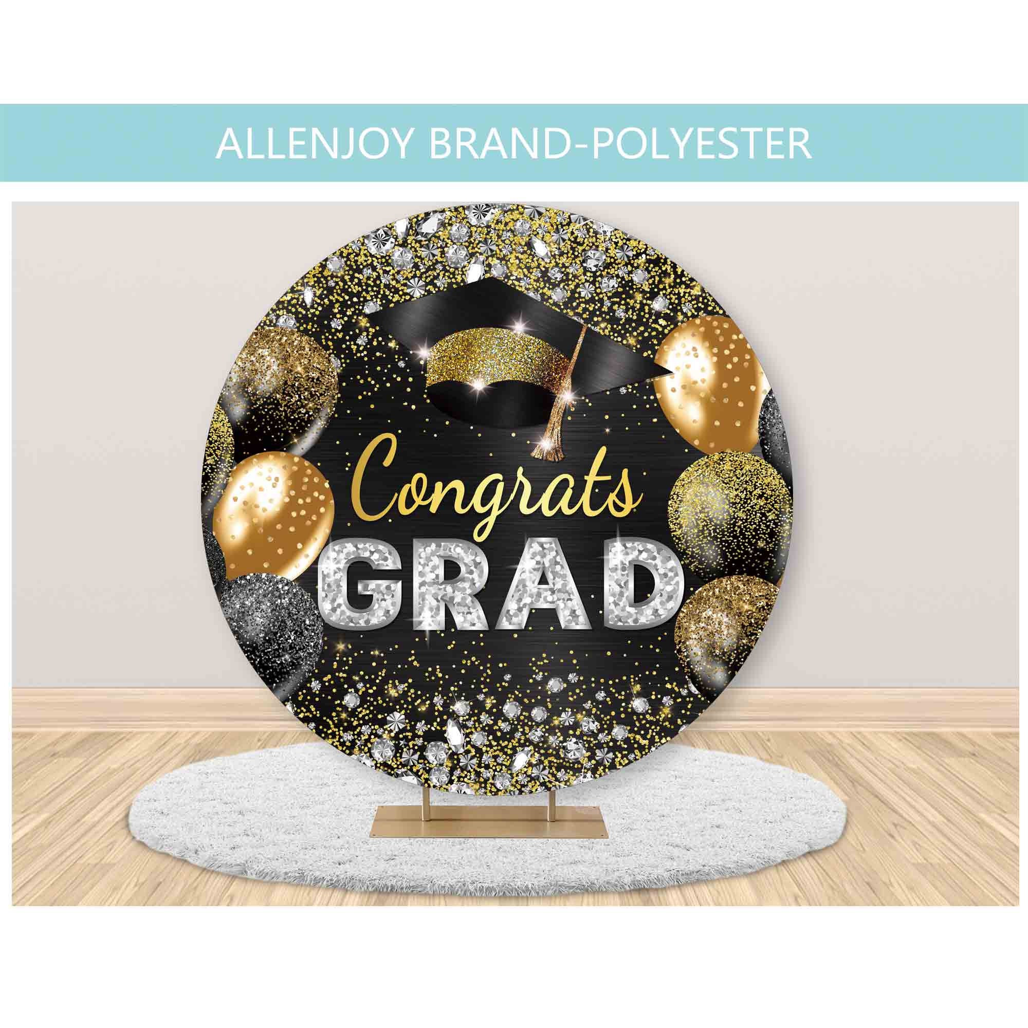 Round Graduation Backdrop Coverclass of 2022 Circle | Etsy