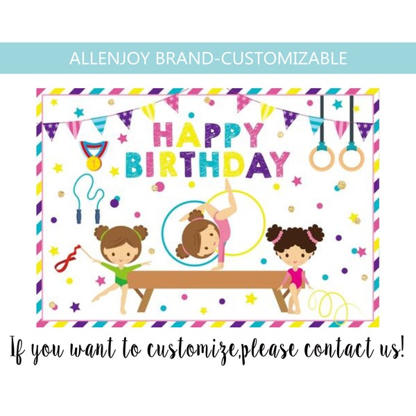 Gymnastics Backdrop - Etsy