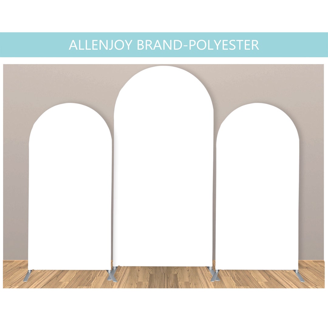 White Arch Backdrop,chiara Arch Backdrop,personalized Arched Fabric ...